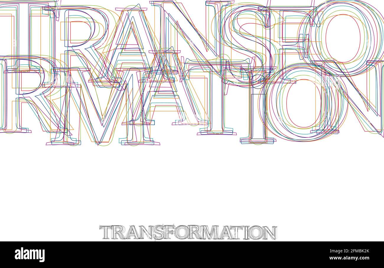 Project of transformation Stock Vector Images - Alamy