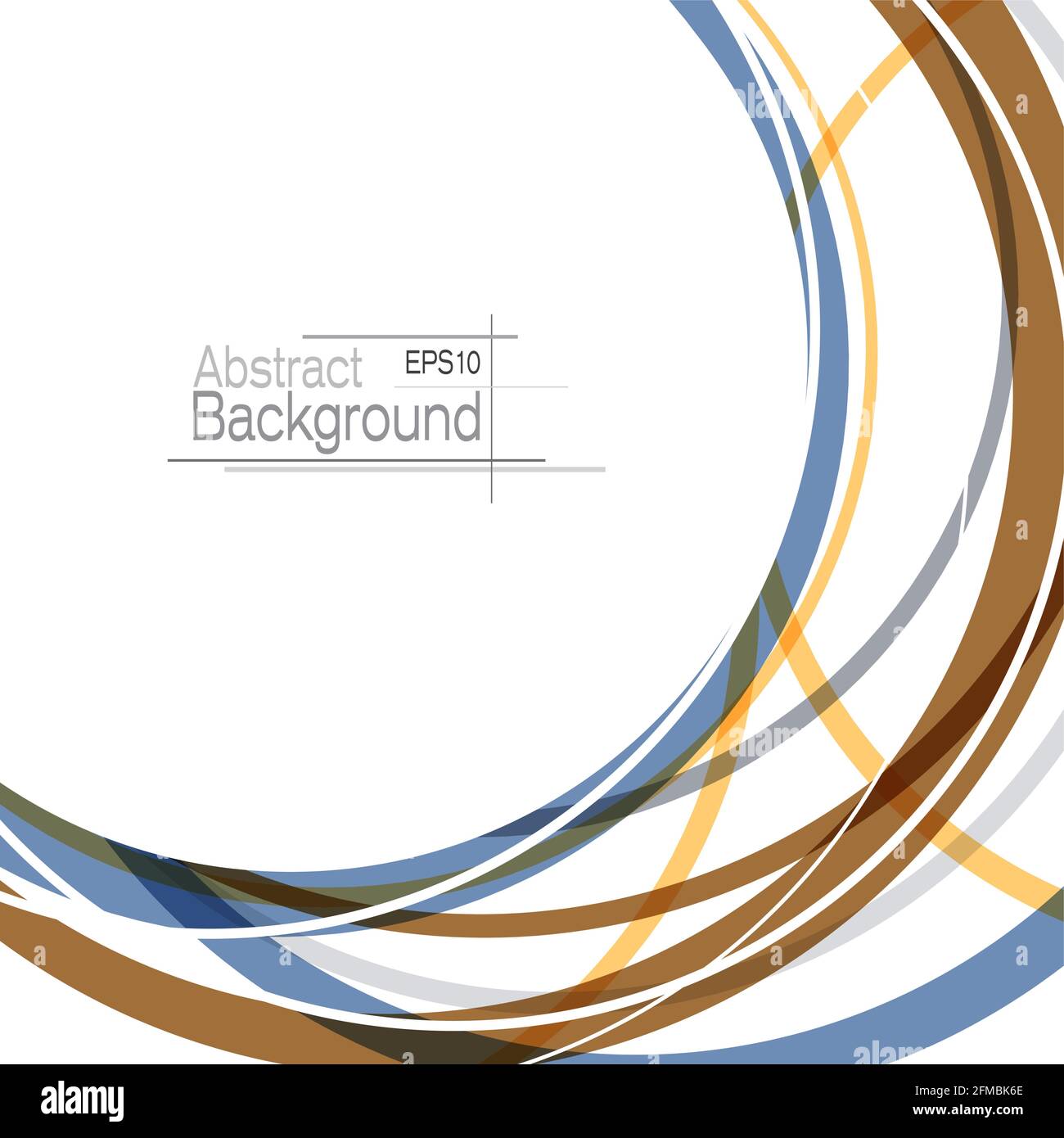 Abstract minimal geometric round circle shapes design background with ...