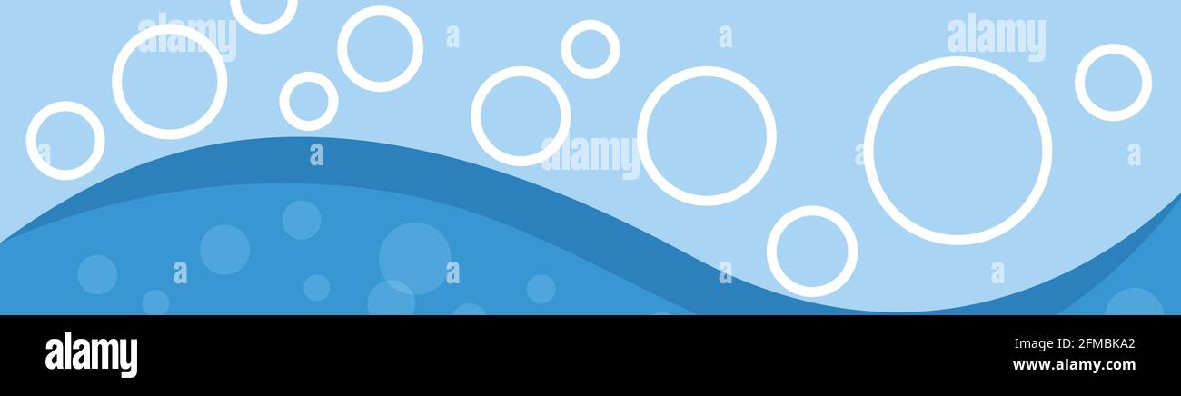 Vector banner water background Stock Vector Image & Art - Alamy