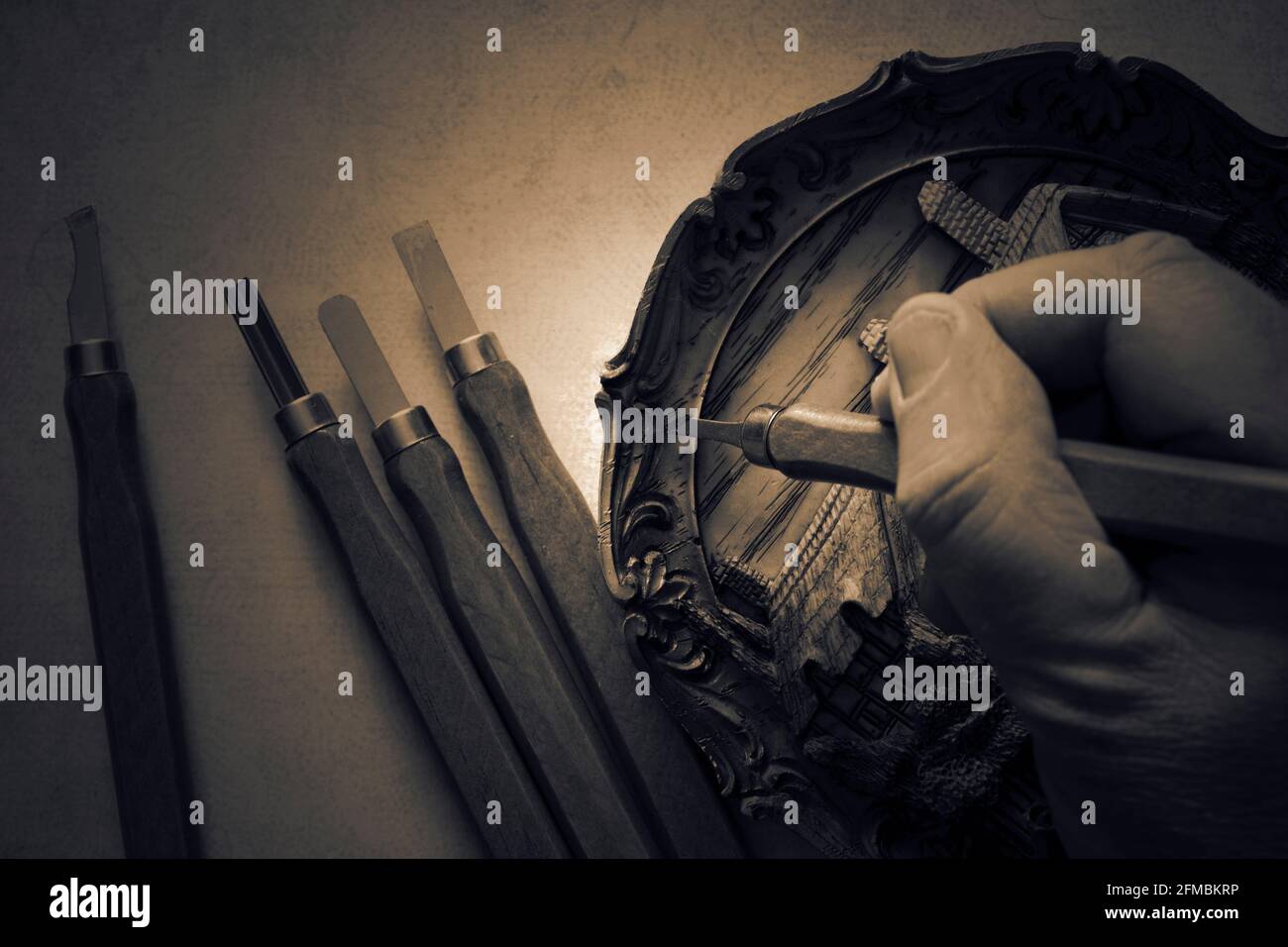 Plaque gouge hi-res stock photography and images - Alamy