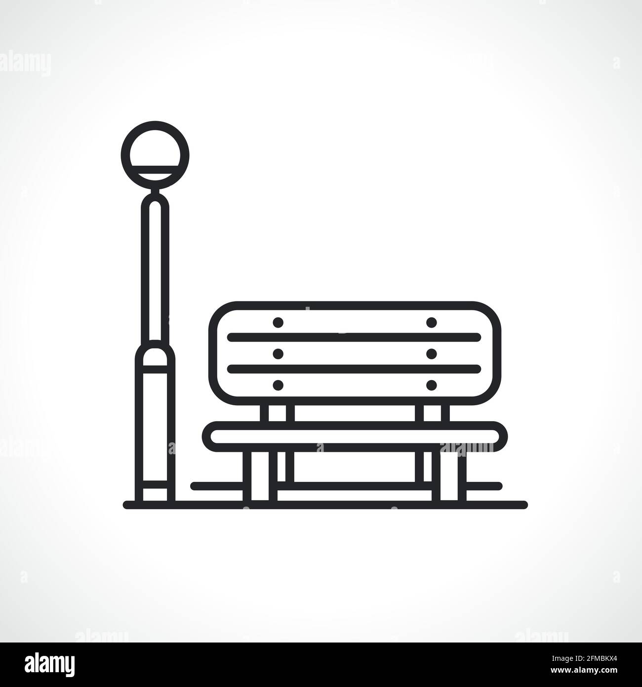 Park public park Stock Vector Images - Alamy