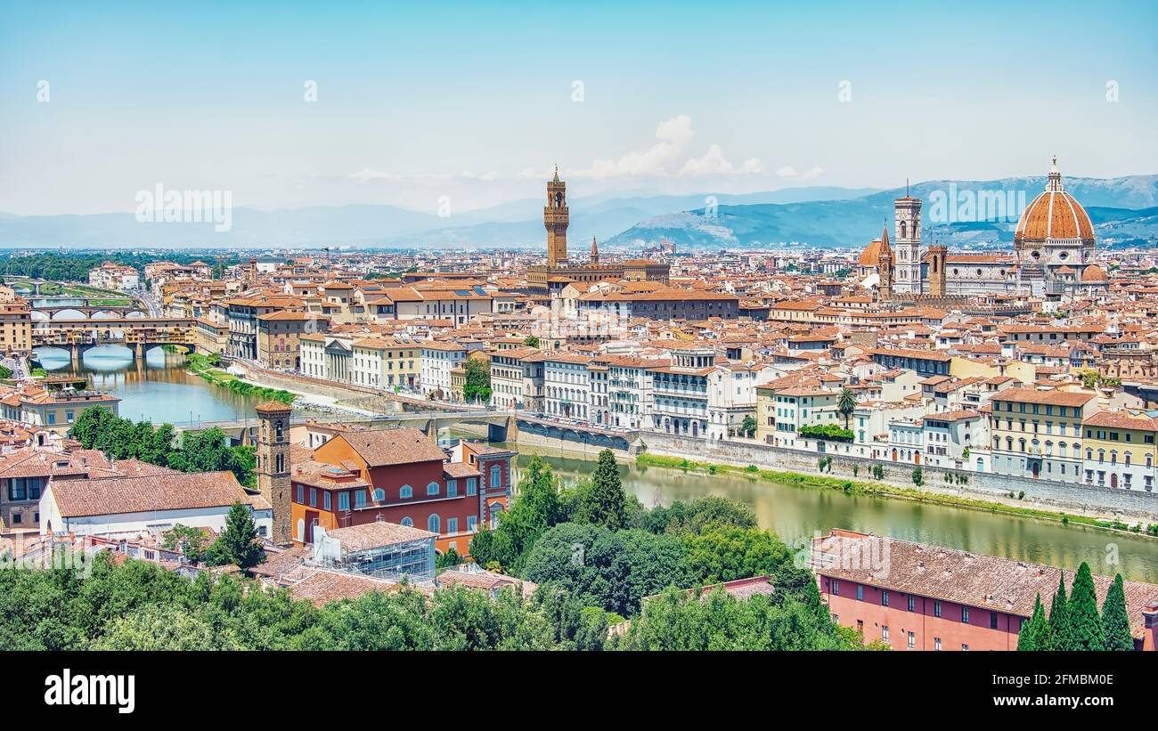 Italian renaissance panorama hi-res stock photography and images - Alamy