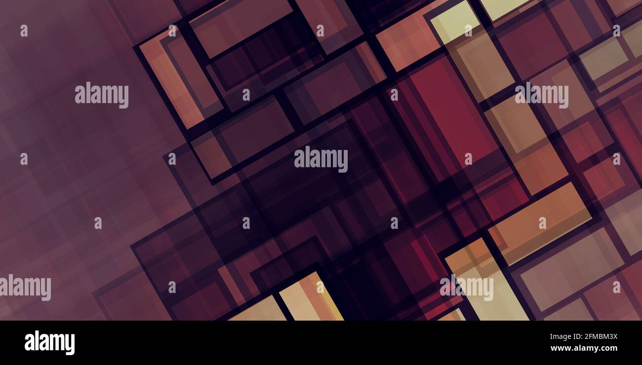 Technology Infrastructure As A It Abstract Art Stock Photo - Alamy