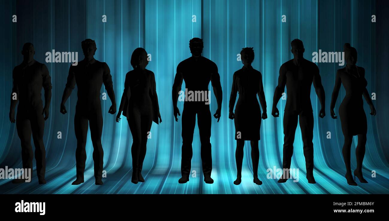 Business People Presentation Template as a Background Stock Photo - Alamy