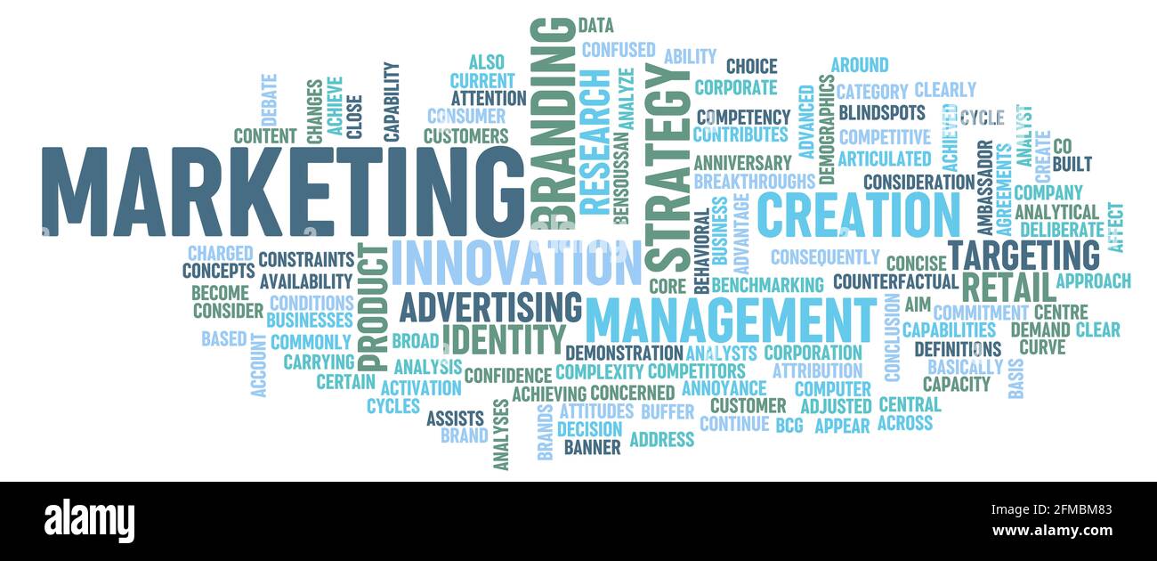 Marketing Management and Innovative Vision as a Concept Stock Photo - Alamy