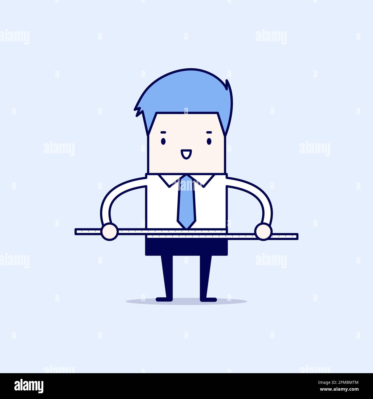 Measuring Tape Waist Cartoon