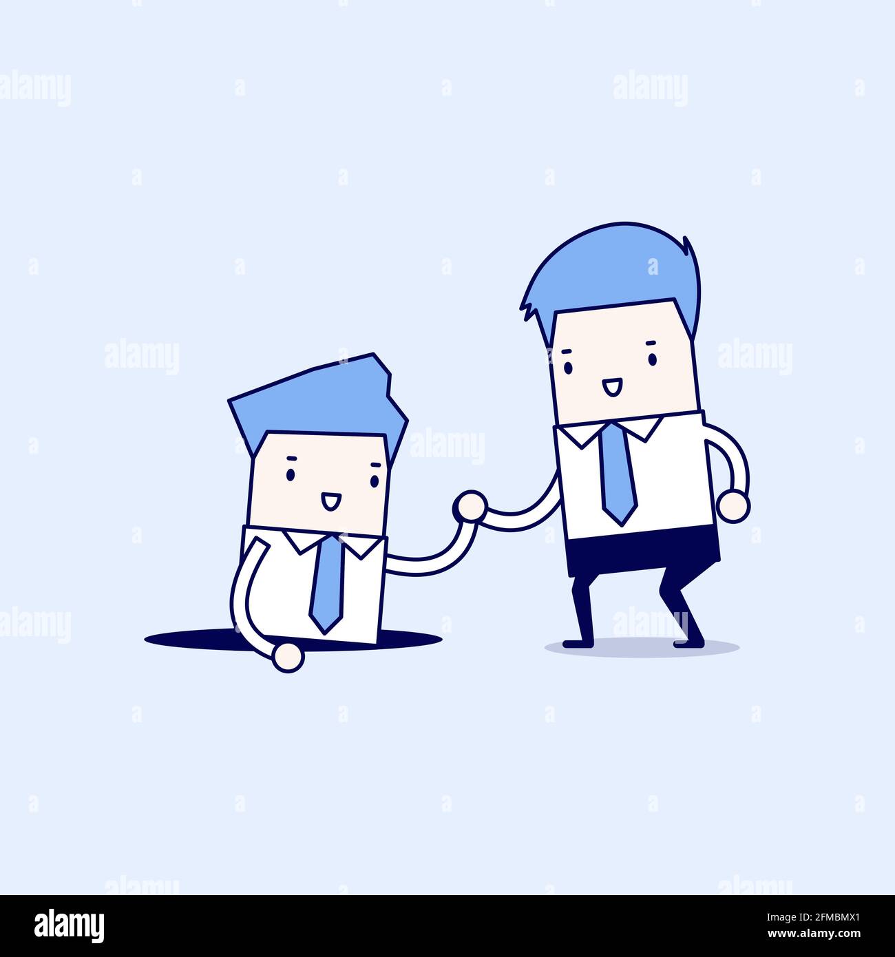 Pull out of hole Stock Vector Images - Alamy