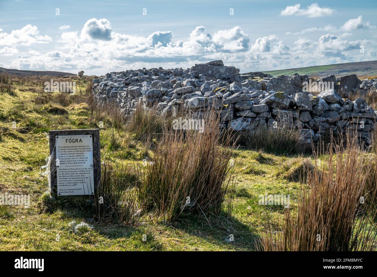GLENCOLUMBKILLE , IRELAND - APRIL 28 2021 :The Malinmore Court Tom is ...