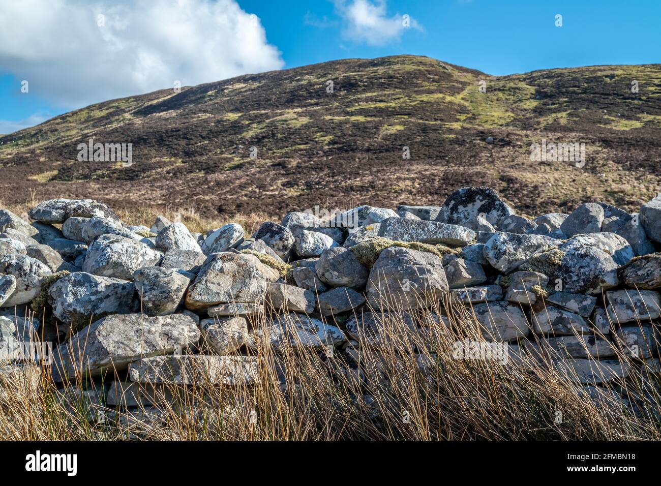 GLENCOLUMBKILLE , IRELAND - APRIL 28 2021 :The Malinmore Court Tom is ...