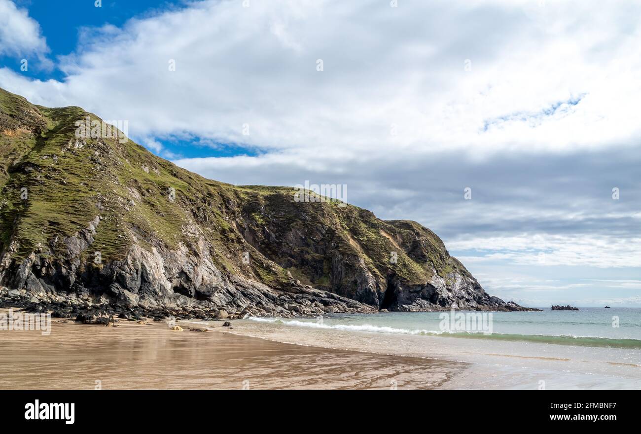 The Silver Strand in County Donegal - Ireland Stock Photo - Alamy