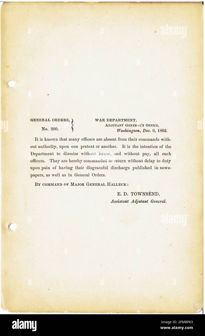 Guerre de sécession usa hi-res stock photography and images - Alamy