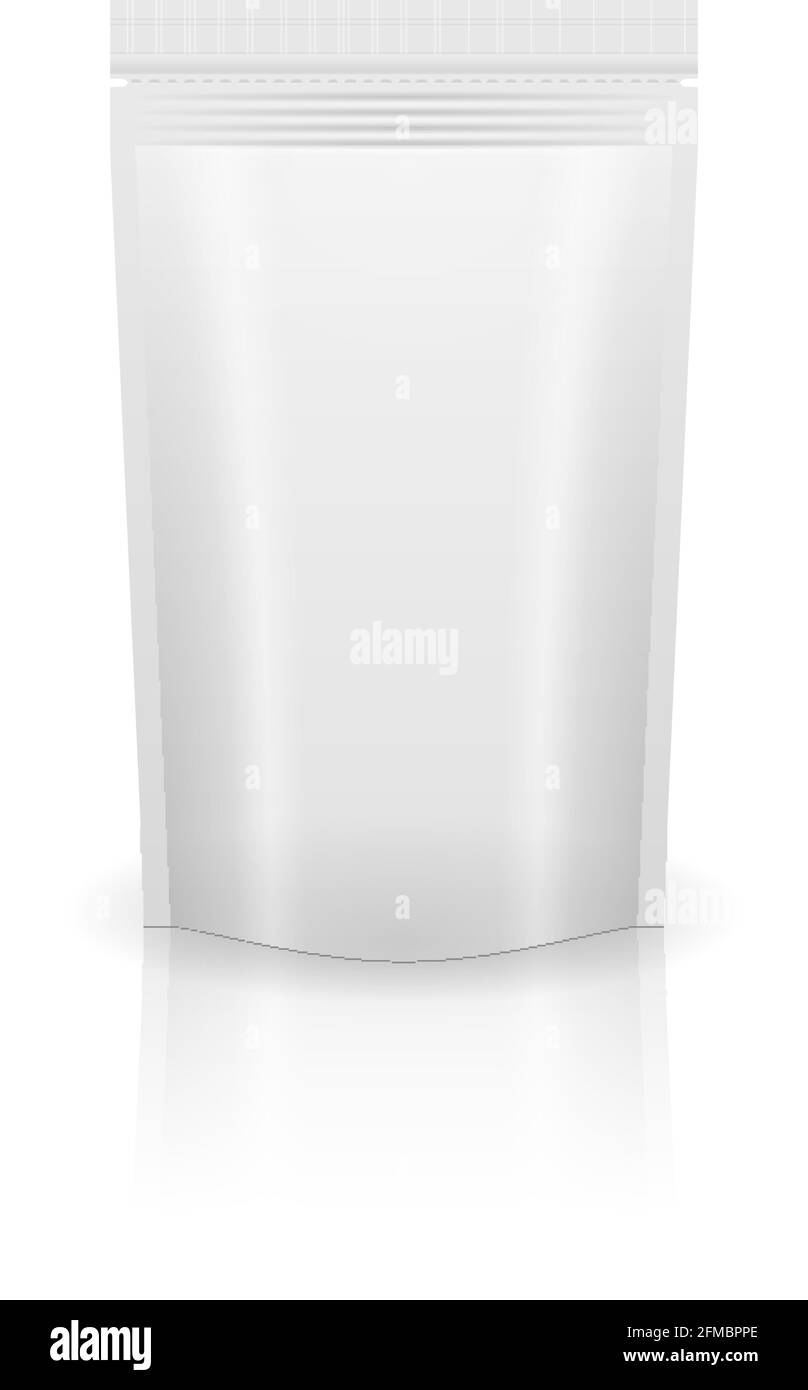 Sachet on a white background. Vector illustration Stock Vector Image ...