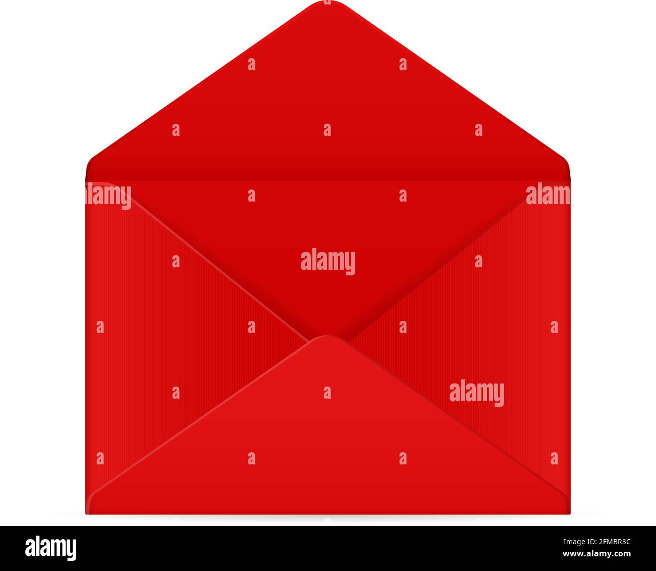 Envelope on a white background. Vector illustration Stock Vector Image ...