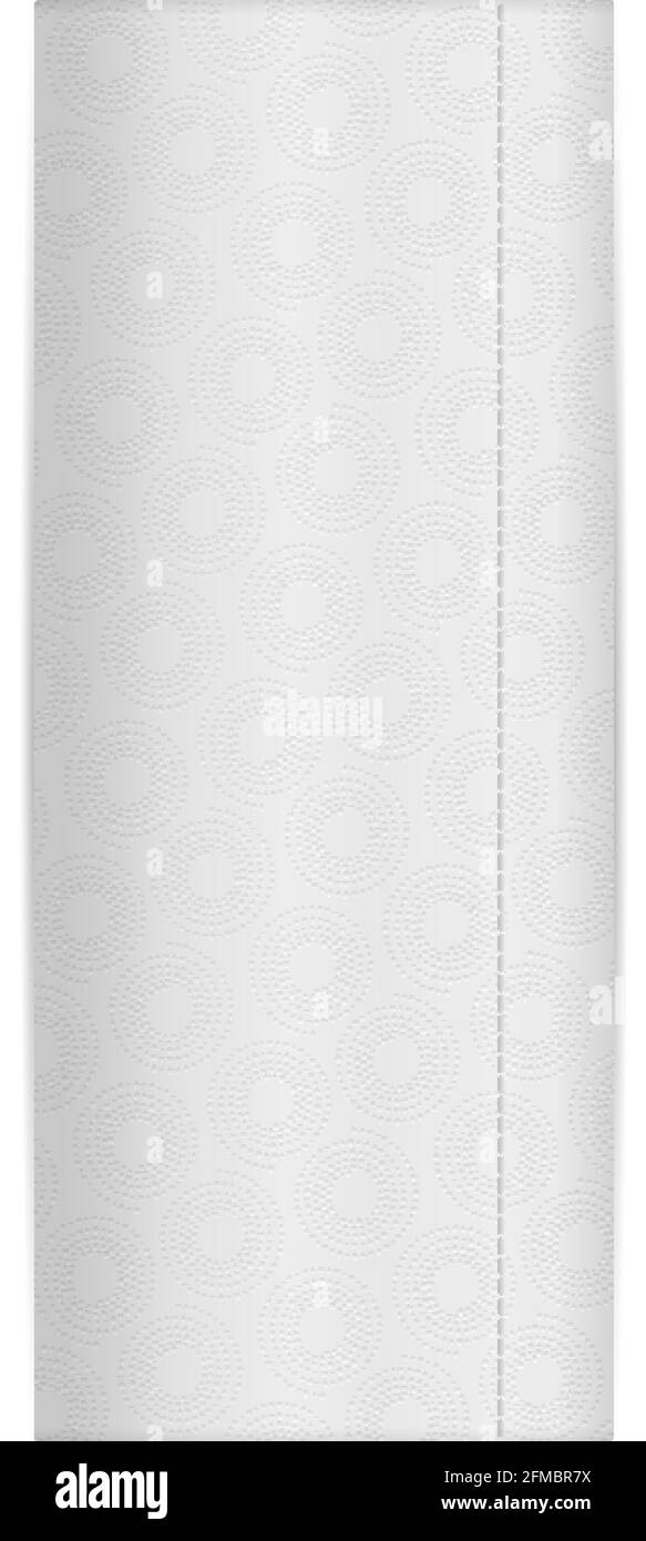 Kitchen paper on a white background. Vector illustration Stock Vector ...