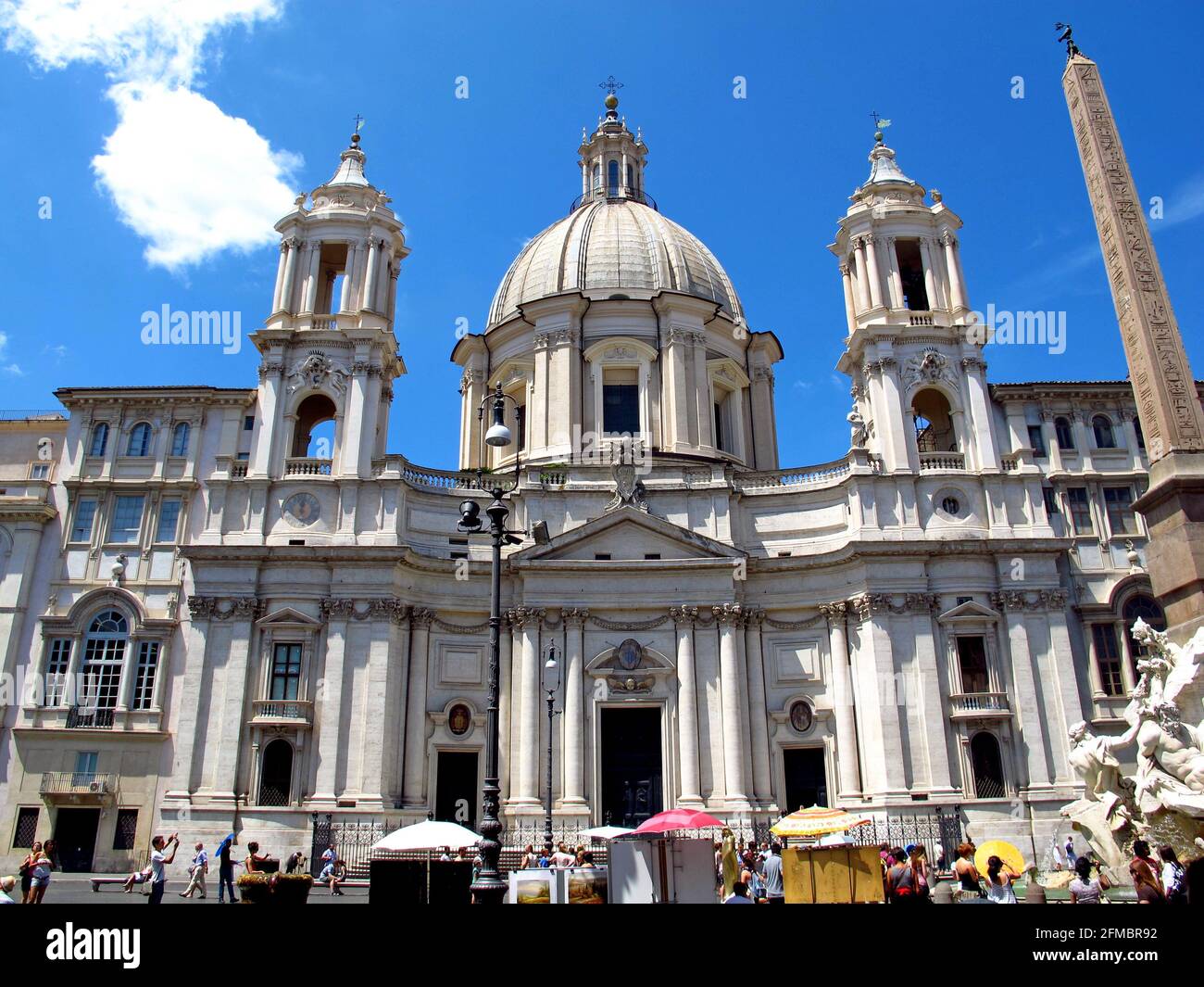 The ancient church in Rome, Italy Stock Photo - Alamy
