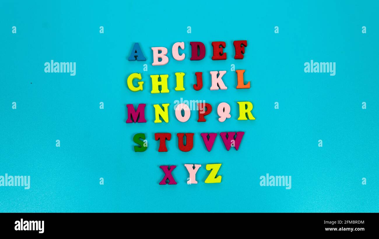English alphabet background hi-res stock photography and images - Alamy