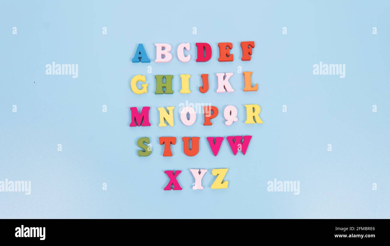 English alphabet background hi-res stock photography and images - Alamy