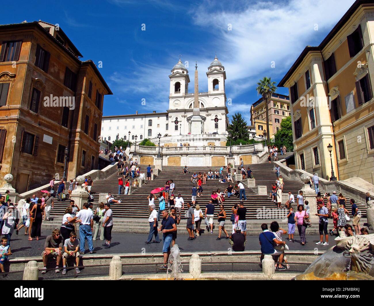 Spanish Steps in Rome, Italy Stock Photo - Alamy
