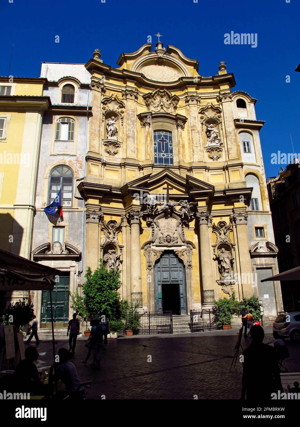 The ancient church in Rome, Italy Stock Photo - Alamy
