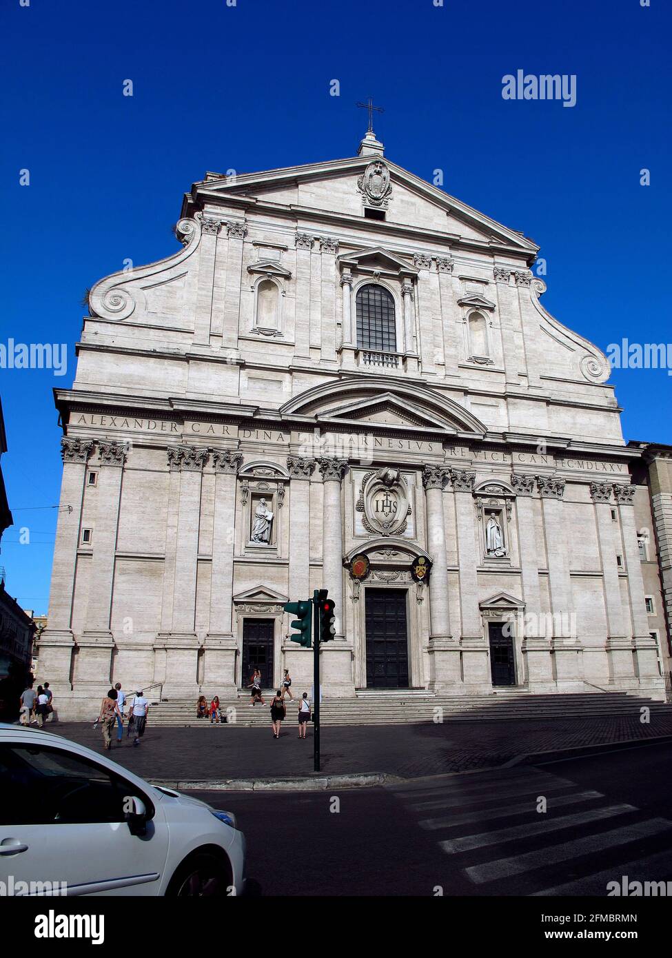 The ancient church in Rome, Italy Stock Photo - Alamy
