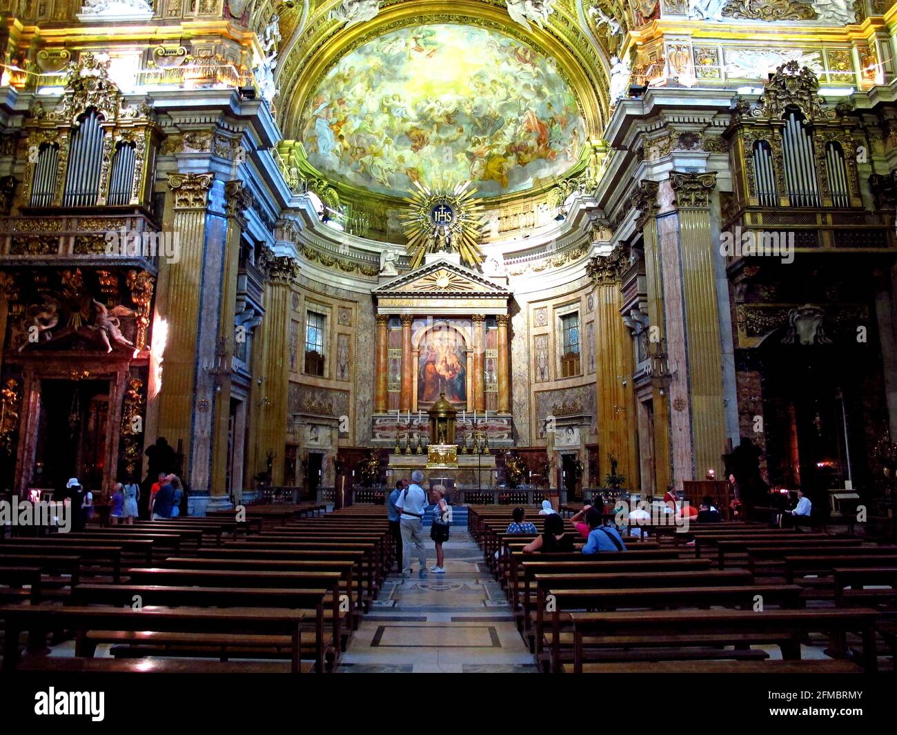 The ancient church in Rome, Italy Stock Photo - Alamy