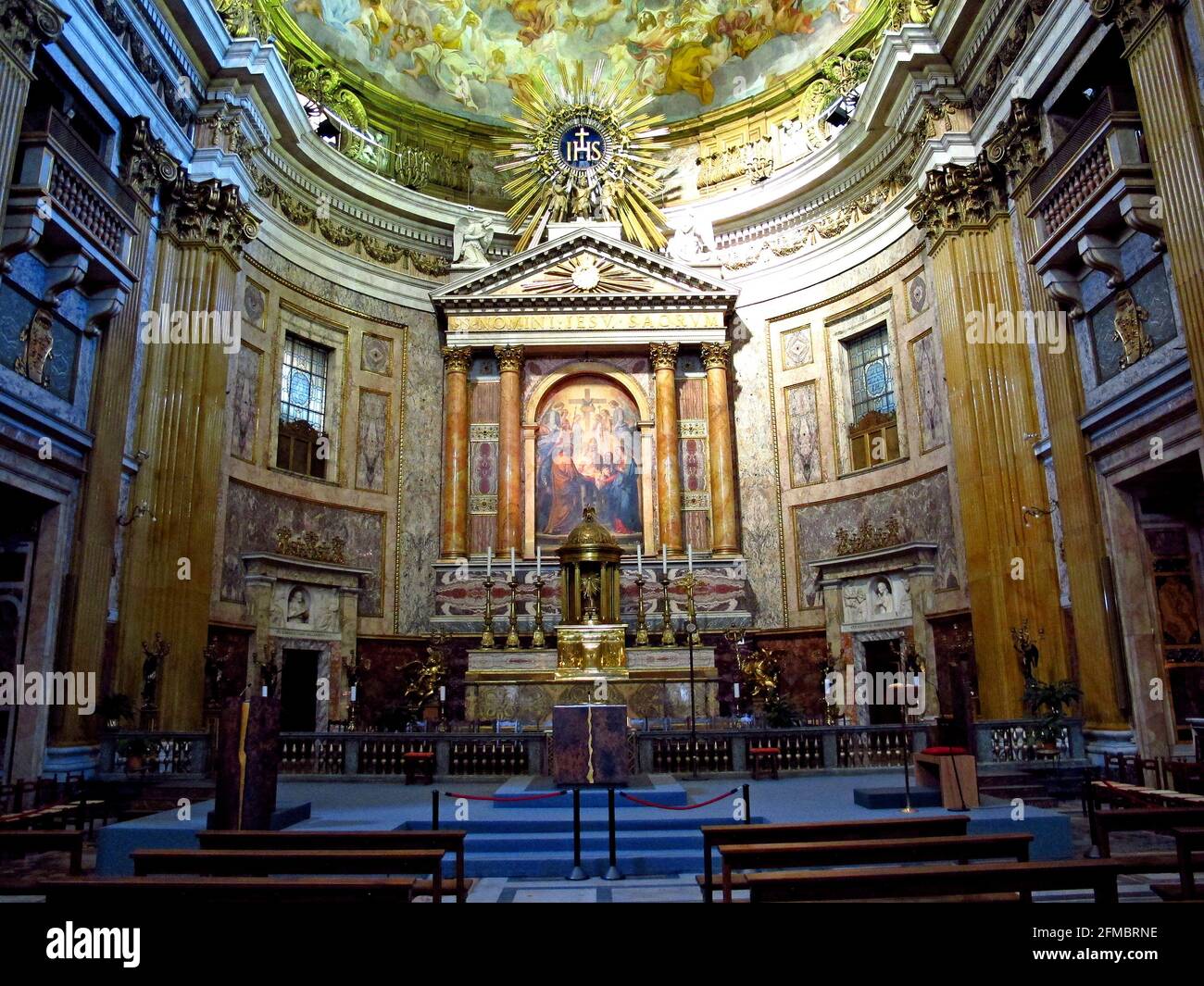 The ancient church in Rome, Italy Stock Photo - Alamy