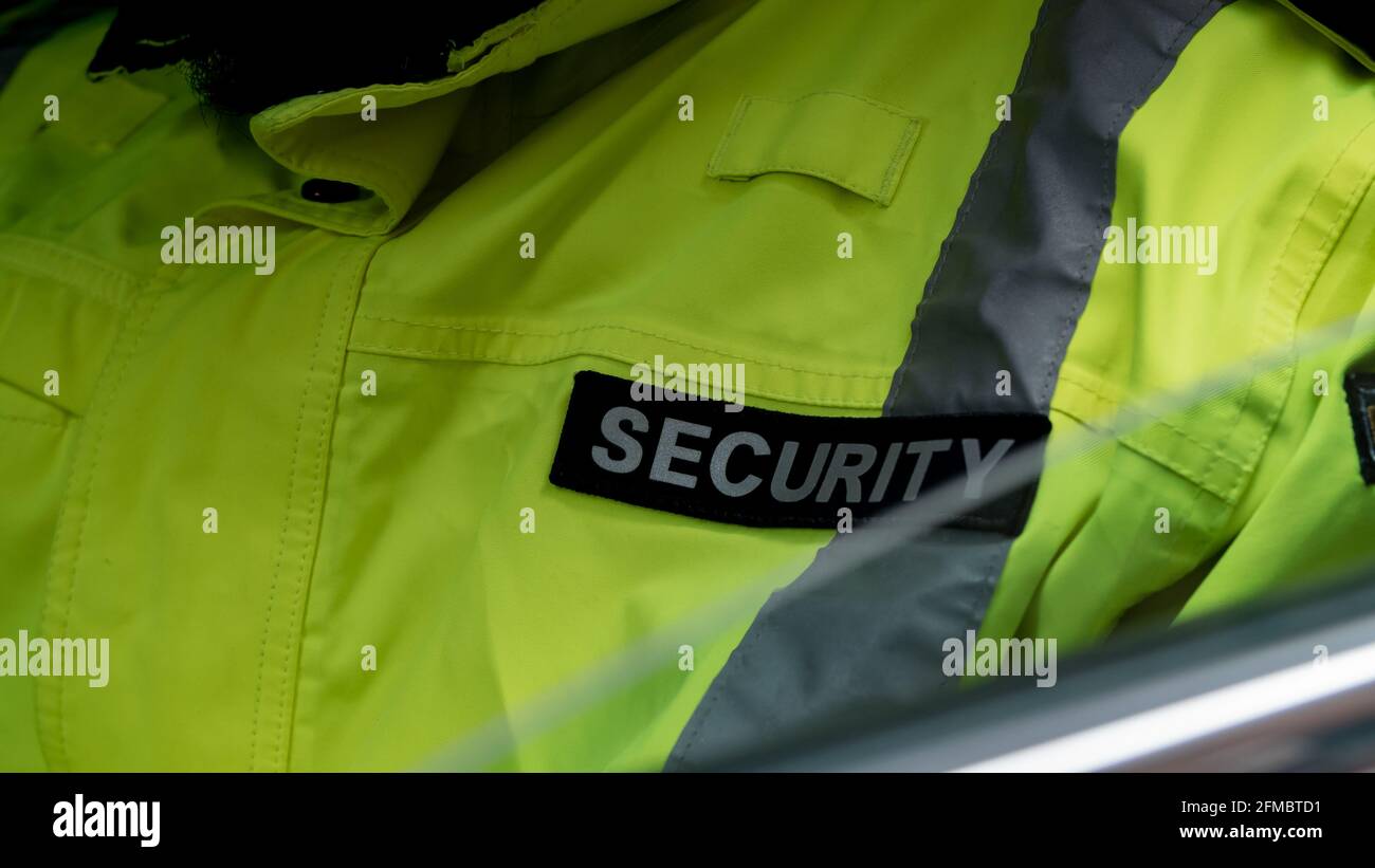 Security guard stand hi-res stock photography and images - Alamy