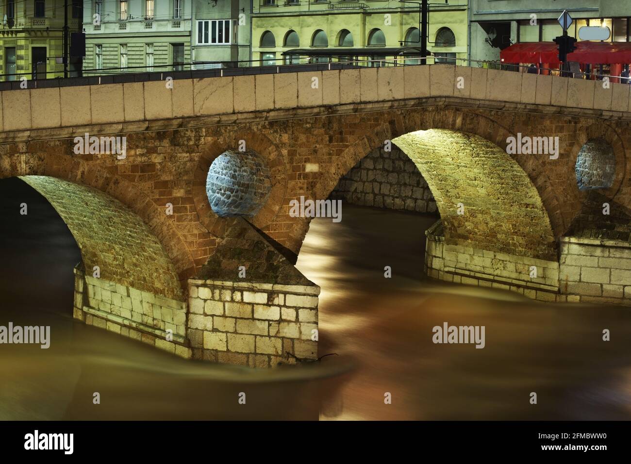 Latin Bridge in Sarajevo. Bosnia and Herzegovina Stock Photo - Alamy