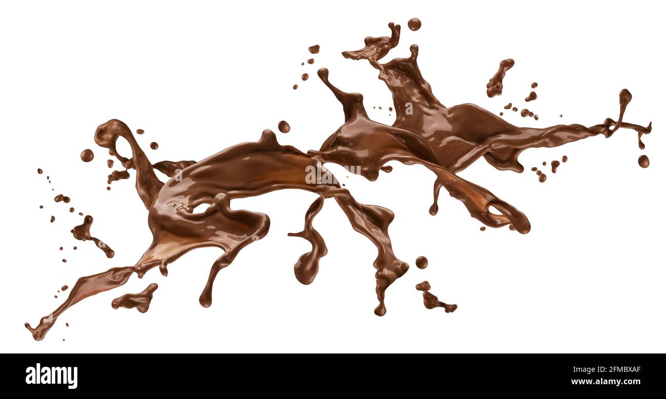 Chocolate Splash High Resolution Stock Photography and Images - Alamy