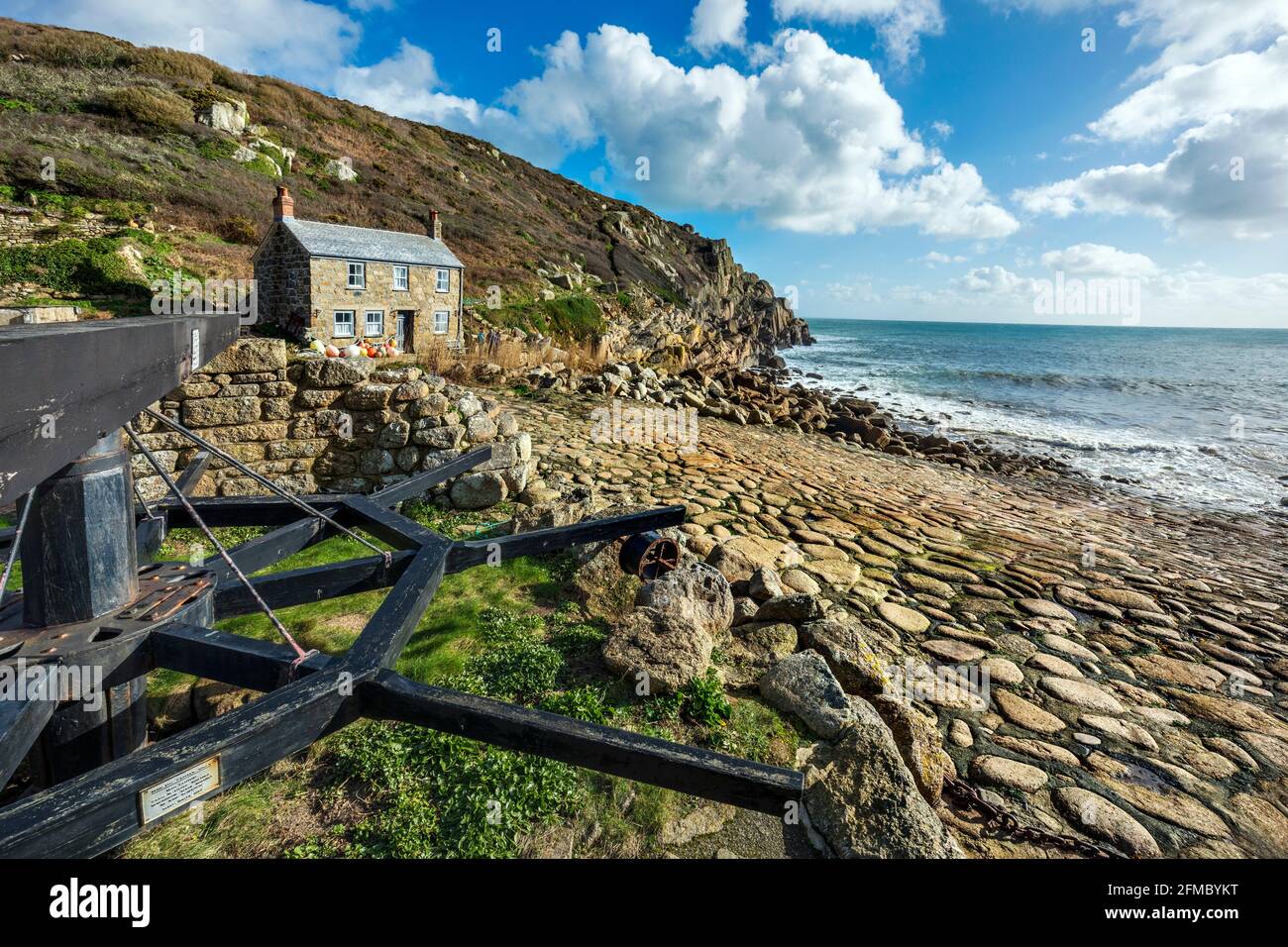 Penberth; Cornwall; UK Stock Photo - Alamy