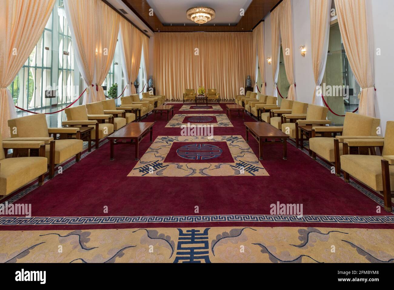 Vice-President's meeting room, Reunification Palace (museum) formerly ...