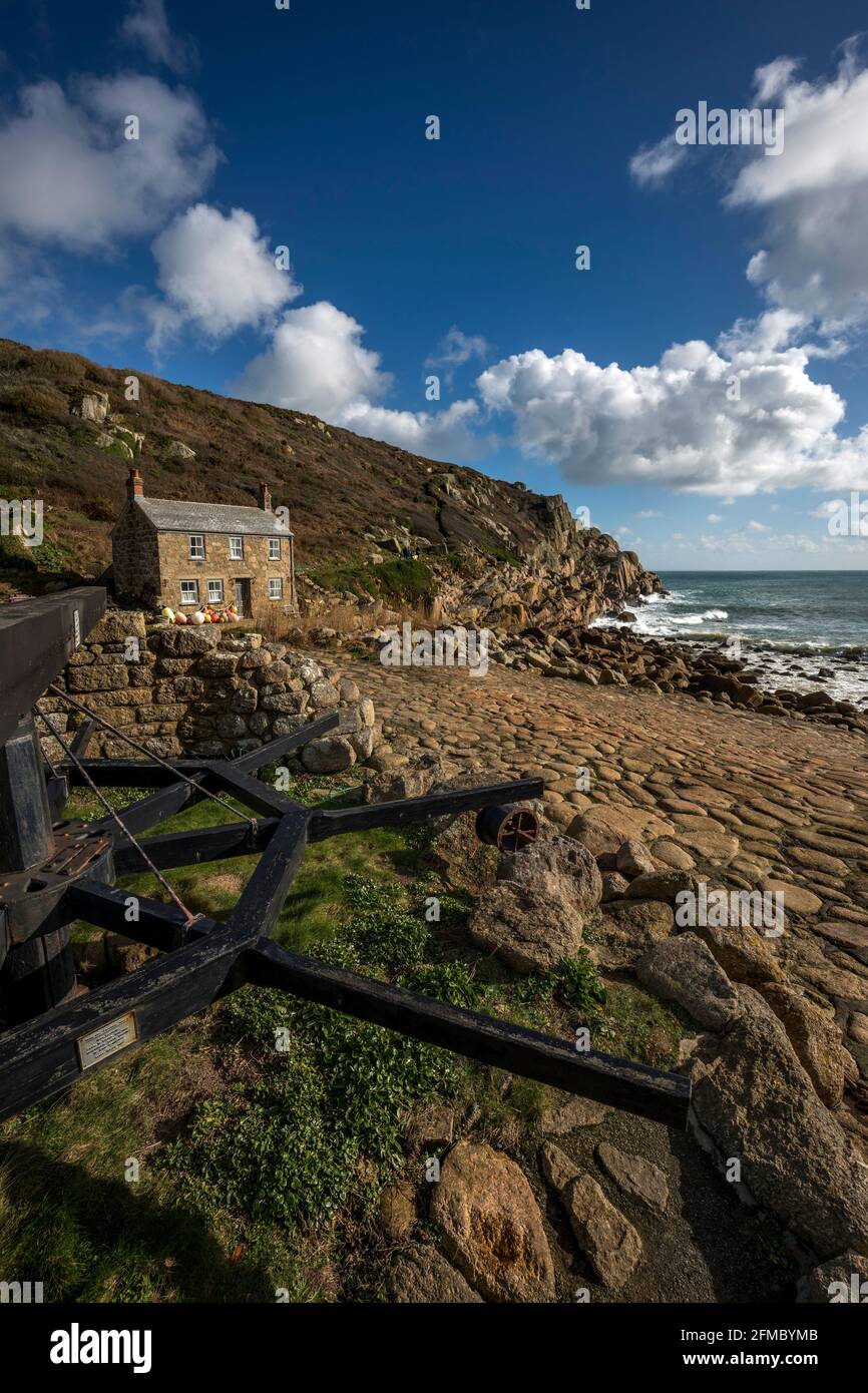 Penberth; Cornwall; UK Stock Photo - Alamy