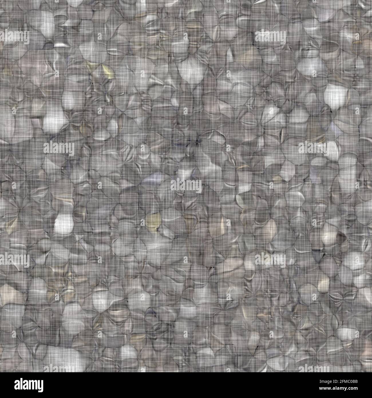 Rustic blotched charcoal grey french linen woven texture background ...