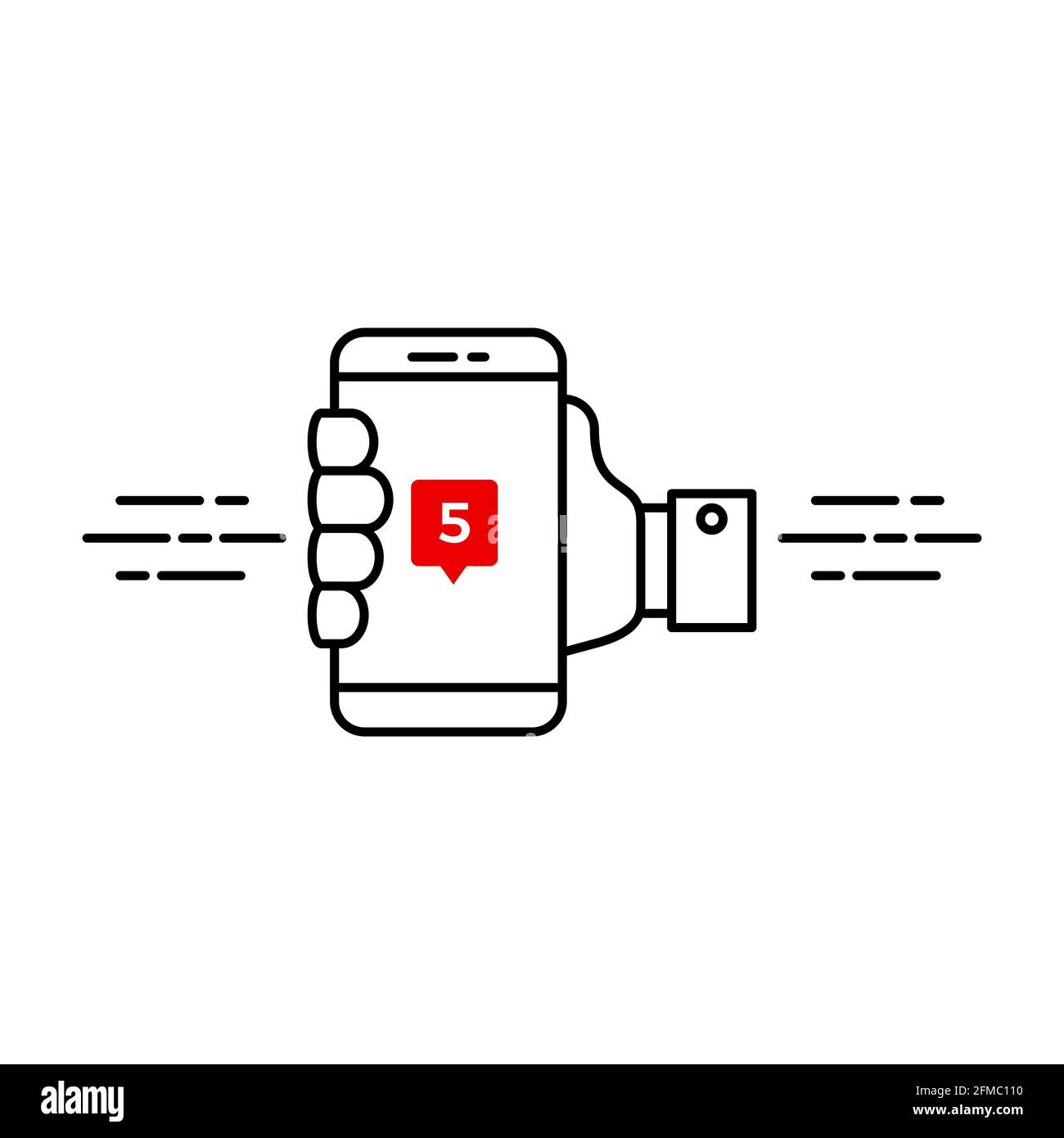 Inbox overload Stock Vector Images - Alamy