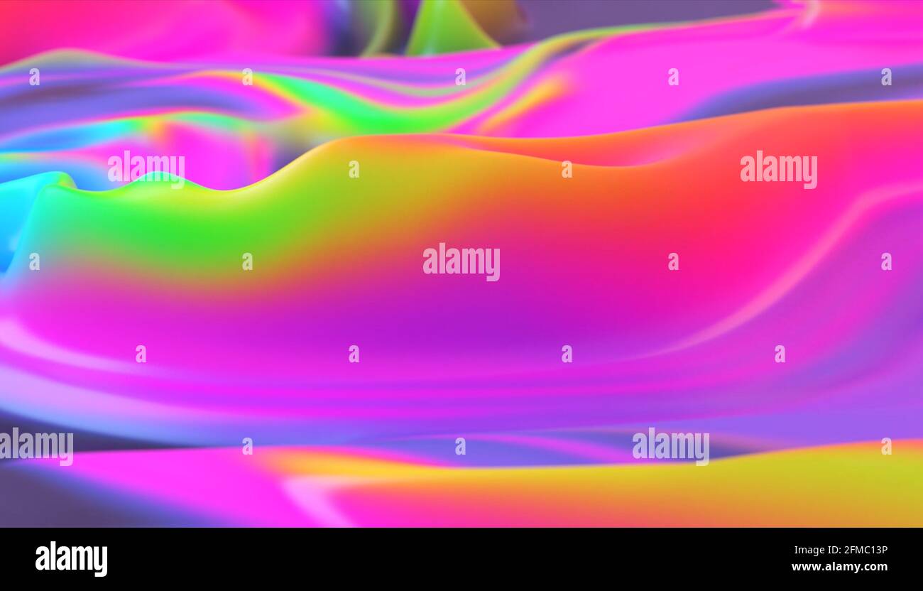 Abstract colored background imitating liquid paint. 3d rendering Stock ...