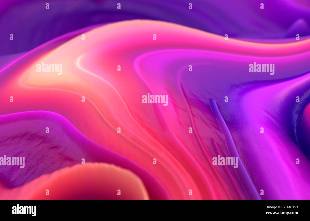Abstract colored background imitating liquid paint. 3d rendering Stock ...