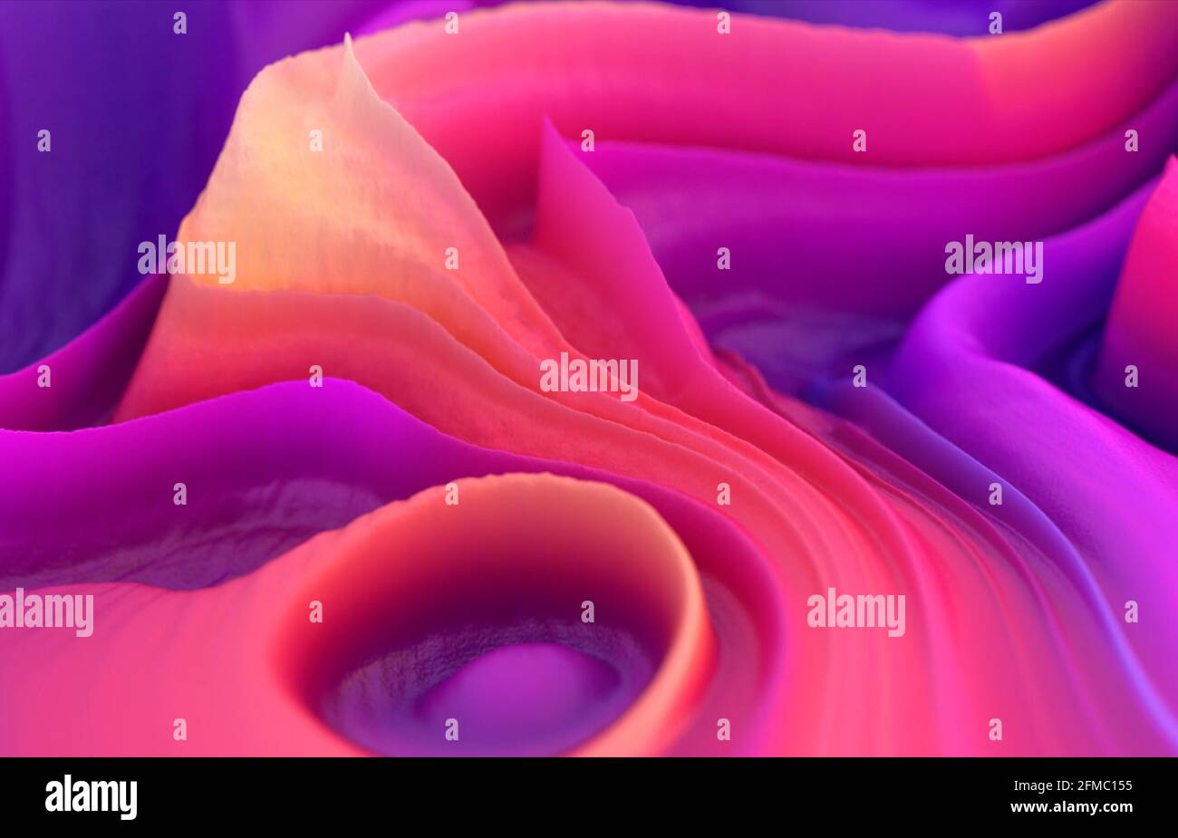 Abstract colored background imitating liquid paint. 3d rendering Stock ...