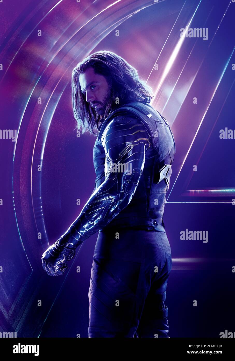 SEBASTIAN STAN in AVENGERS: INFINITY WAR (2018), directed by ANTHONY ...