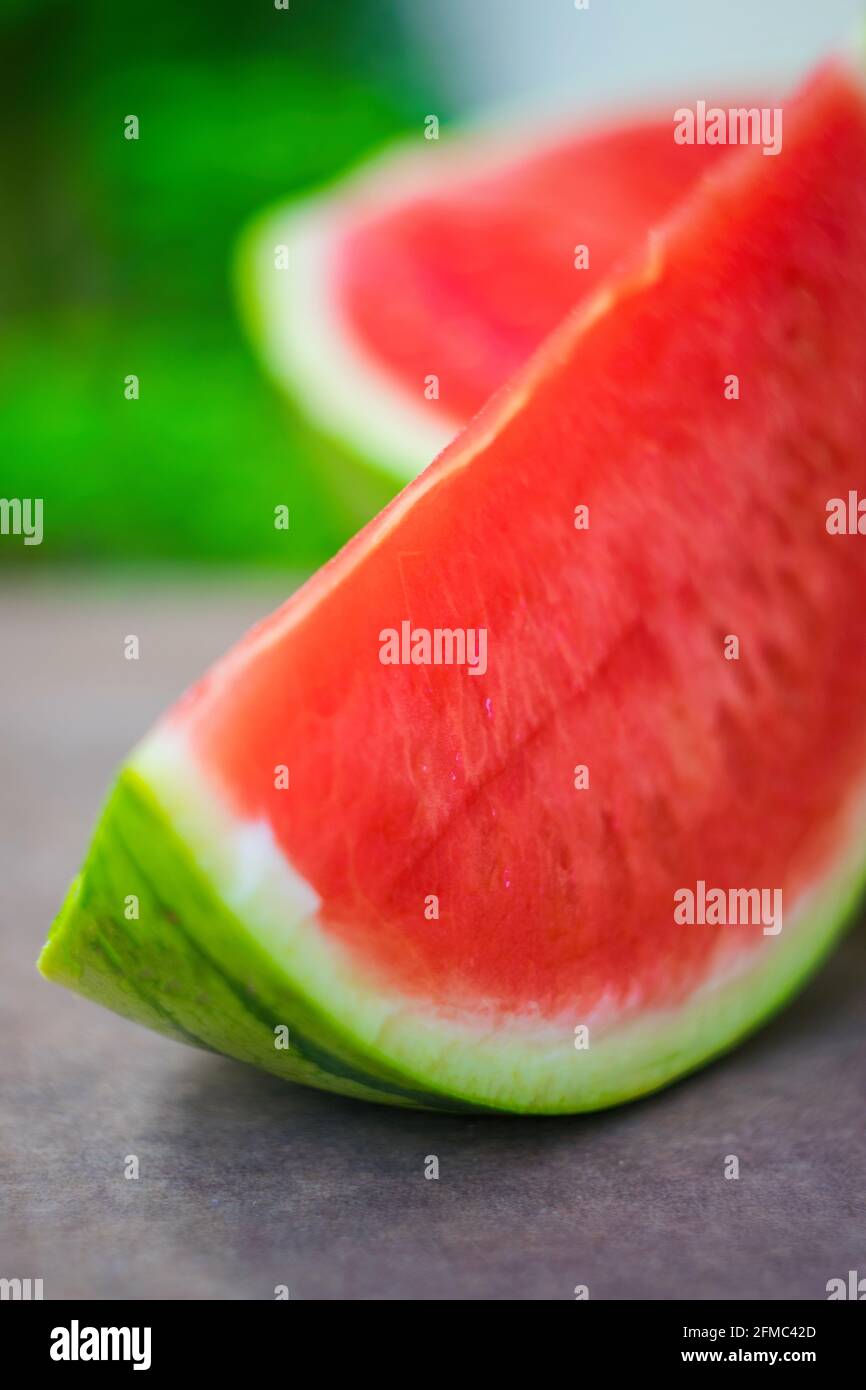 Close up photo of watermelon Stock Photo - Alamy