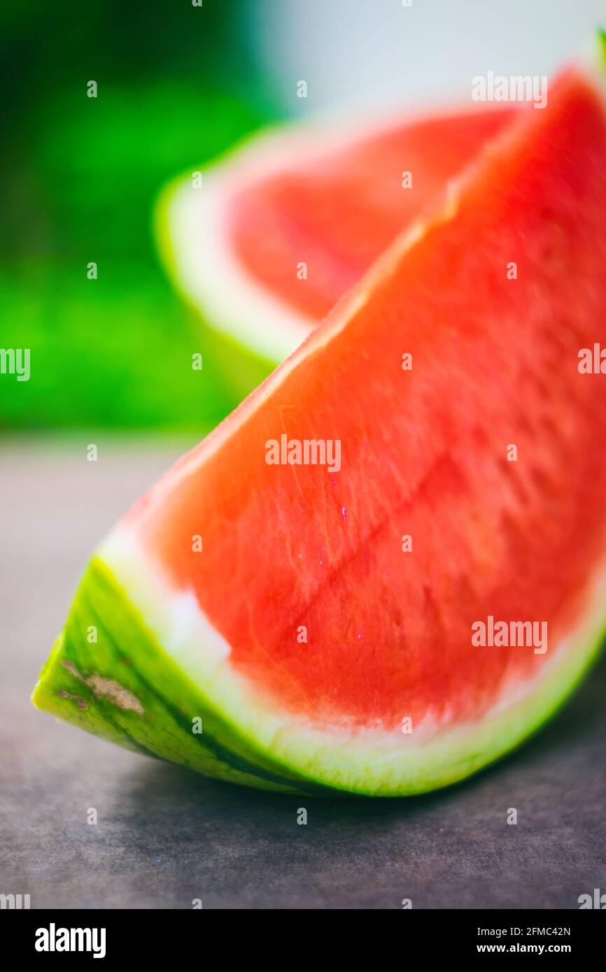 Close up photo of watermelon Stock Photo - Alamy
