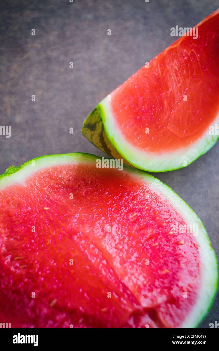 Close up photo of watermelon Stock Photo - Alamy