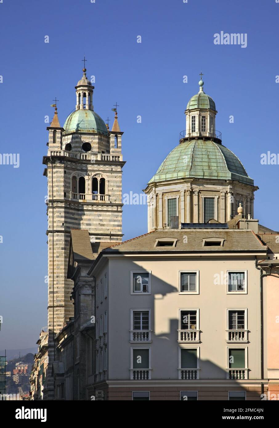 Genoa landmarks hi-res stock photography and images - Alamy
