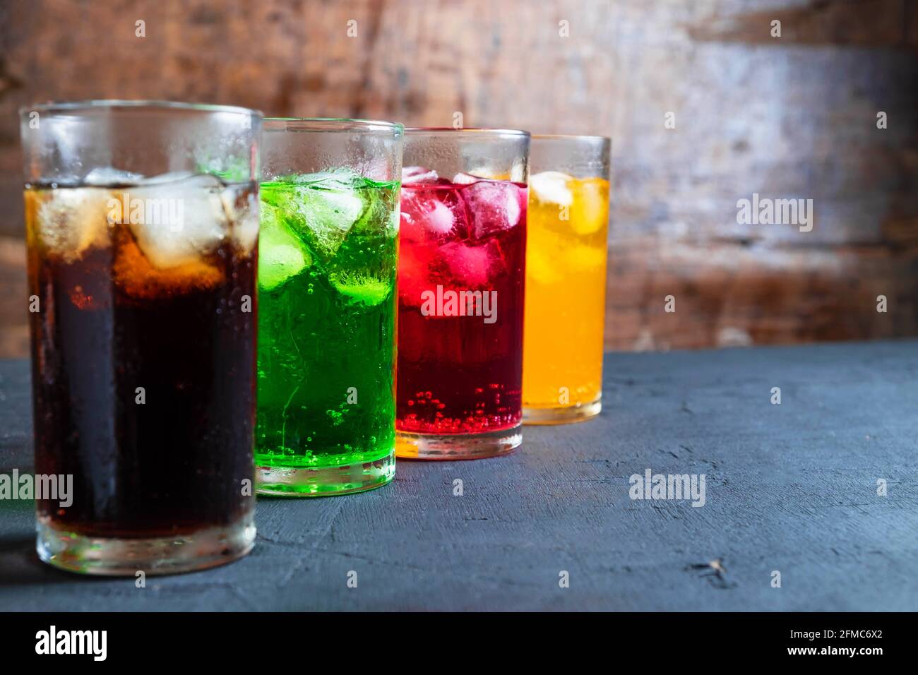 Cold fizzy drinks tray hi-res stock photography and images - Alamy