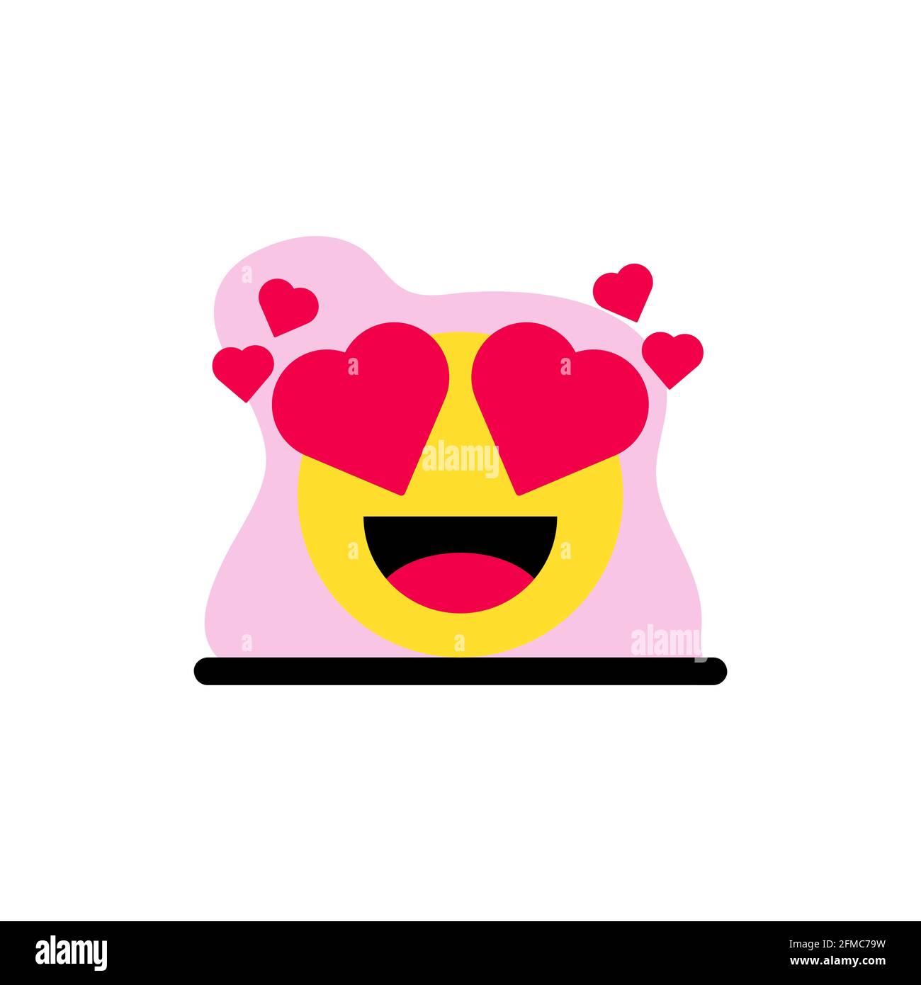 Love Expression Icon Concept Vector Illustratin Design eps10 Stock ...