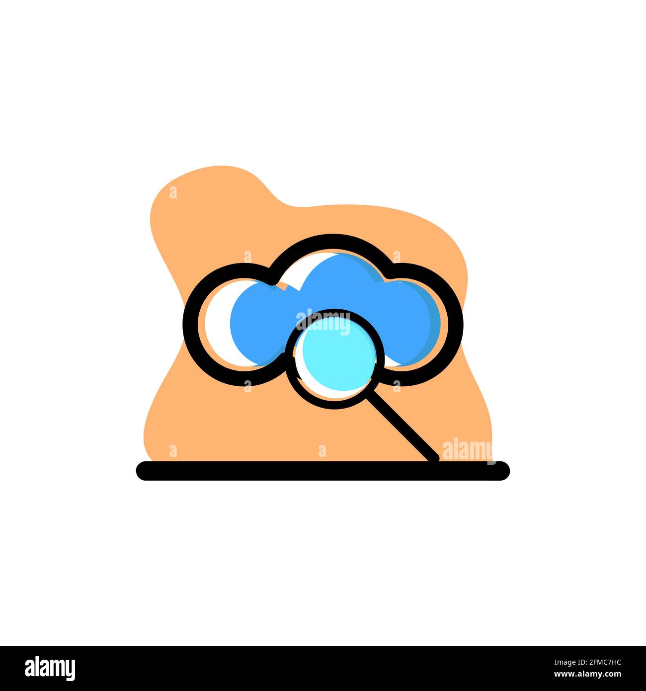 Cloud web finding Stock Vector Images - Alamy
