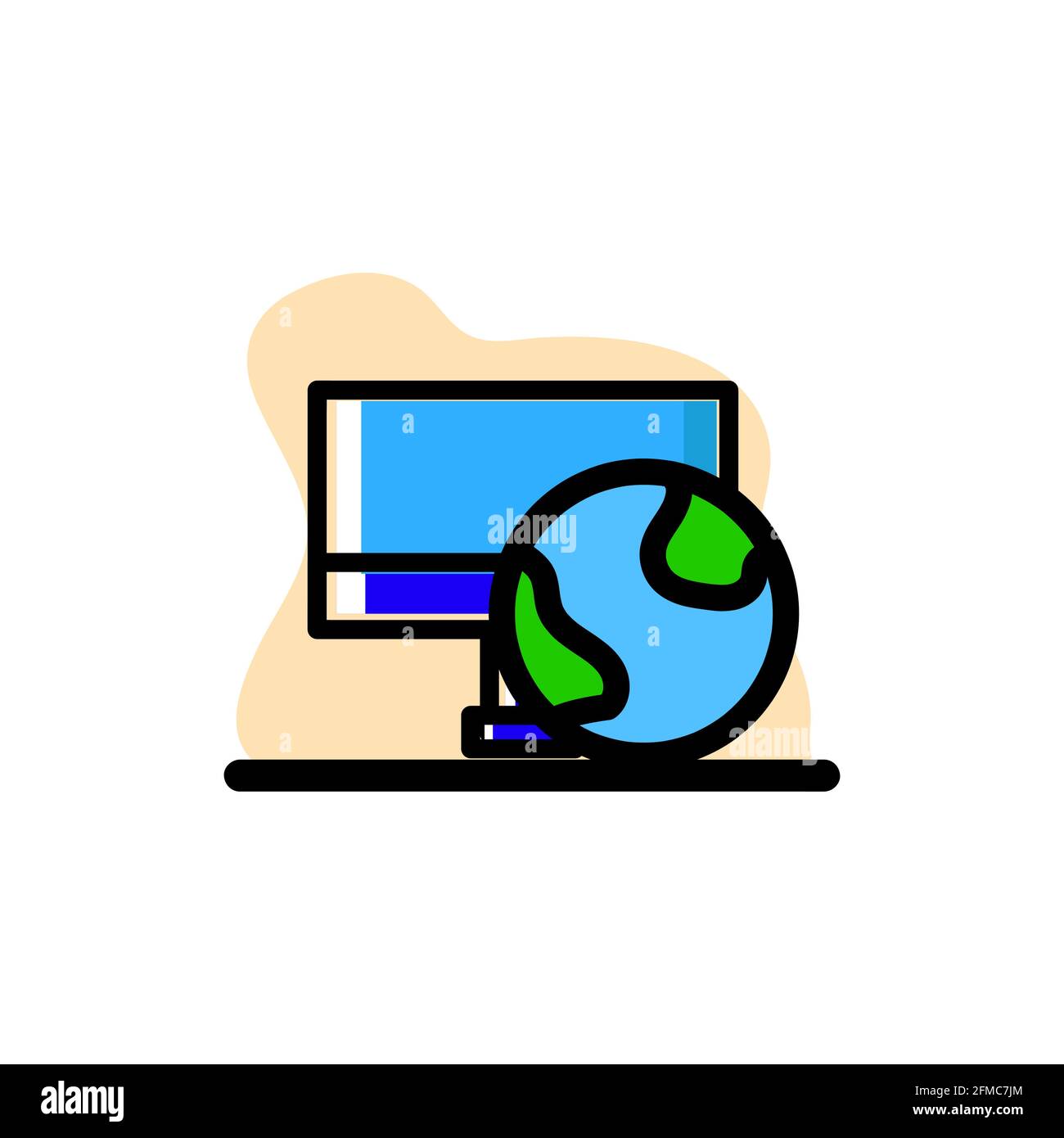 Web Management Vector Illustration Icon Conceptual Design eps10 great ...