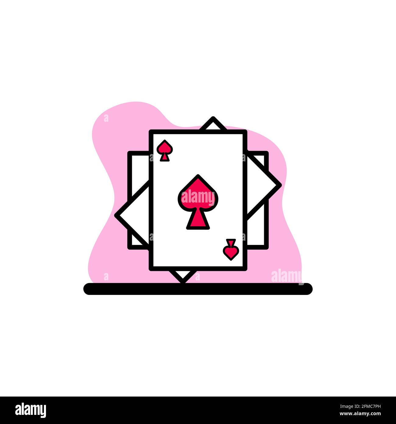 Poker vector vectors Cut Out Stock Images & Pictures - Alamy