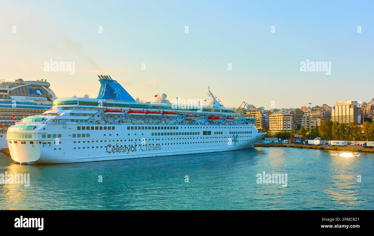 Athens port hi-res stock photography and images - Alamy