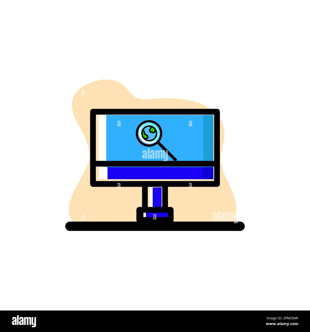 Online analytics vector vectors hi-res stock photography and images - Alamy