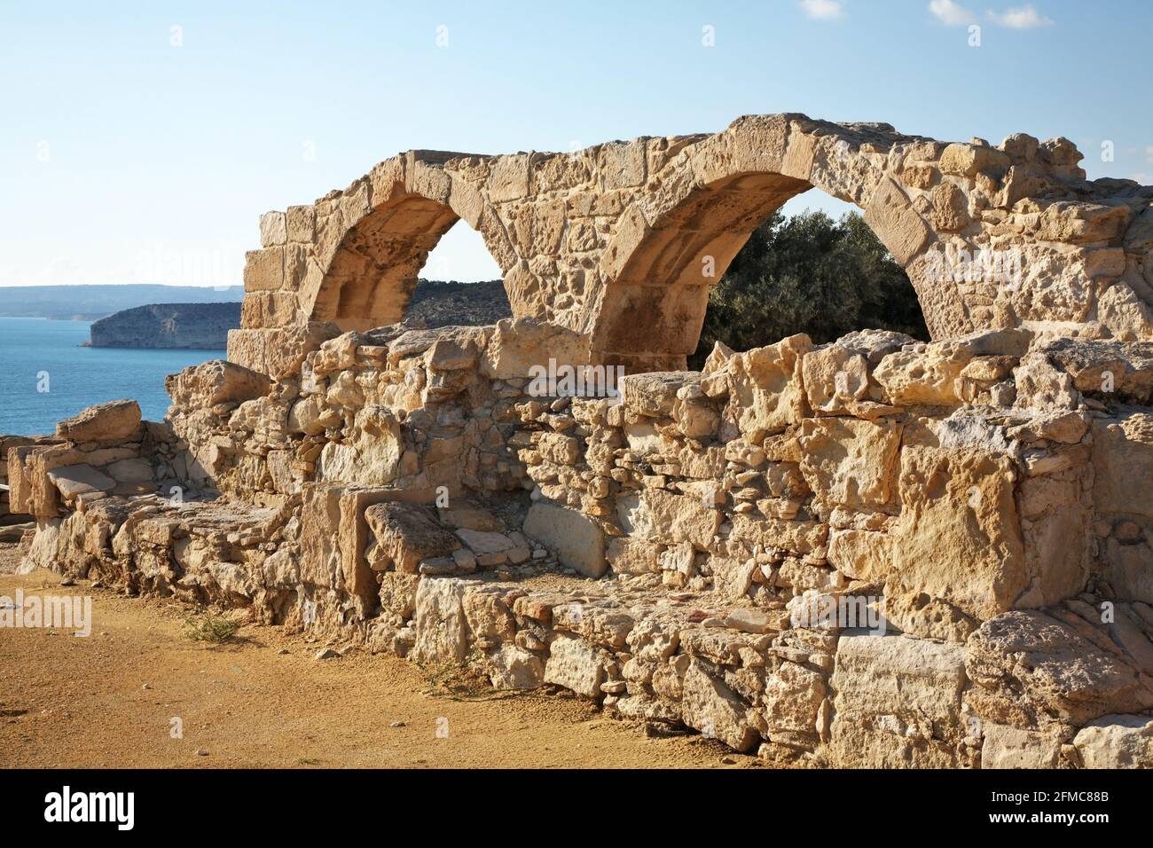 Ancient town in Kourion. Cyprus Stock Photo - Alamy
